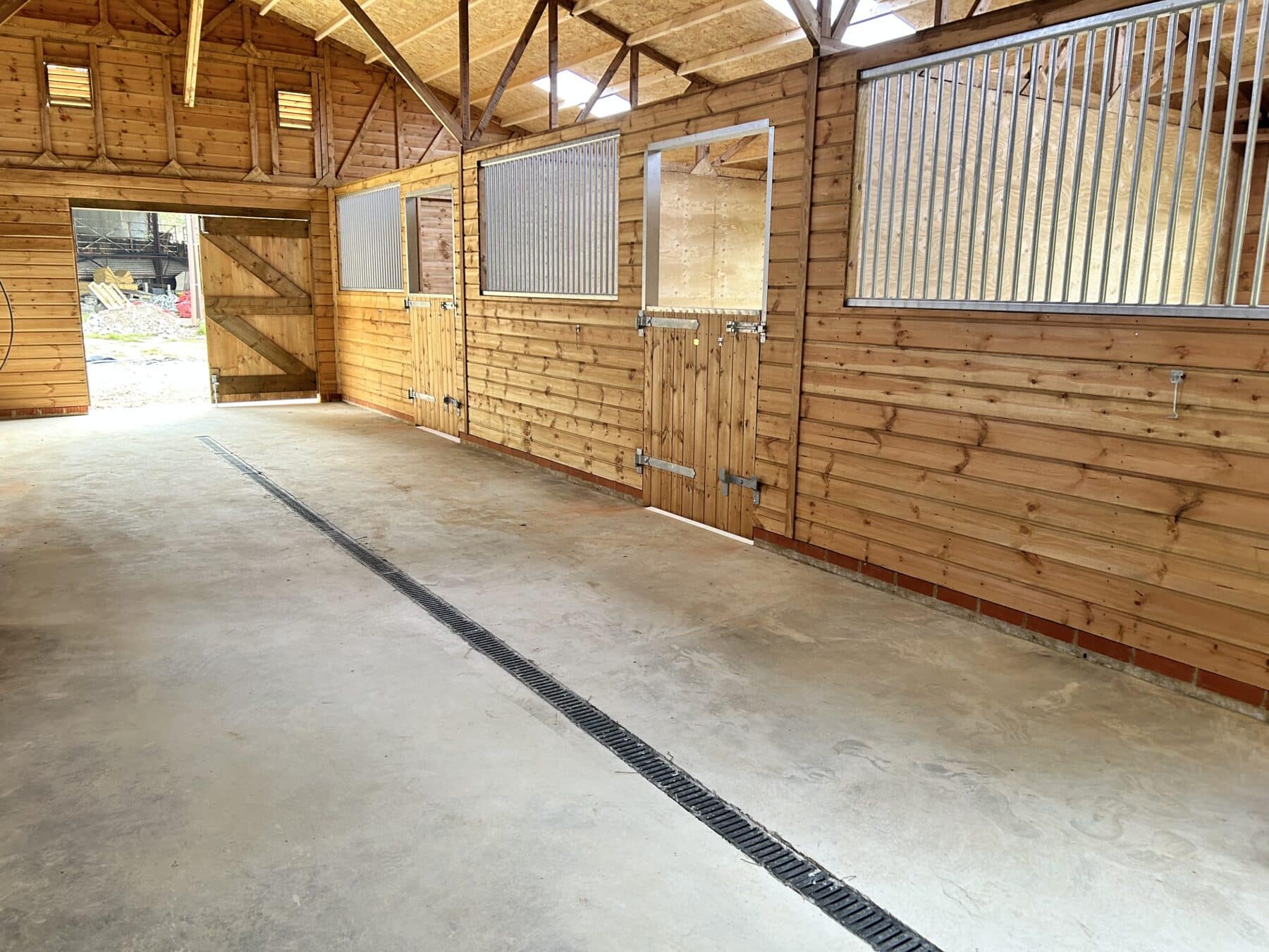Bespoke Internal Horse Stables | Premium Equestrian Buildings