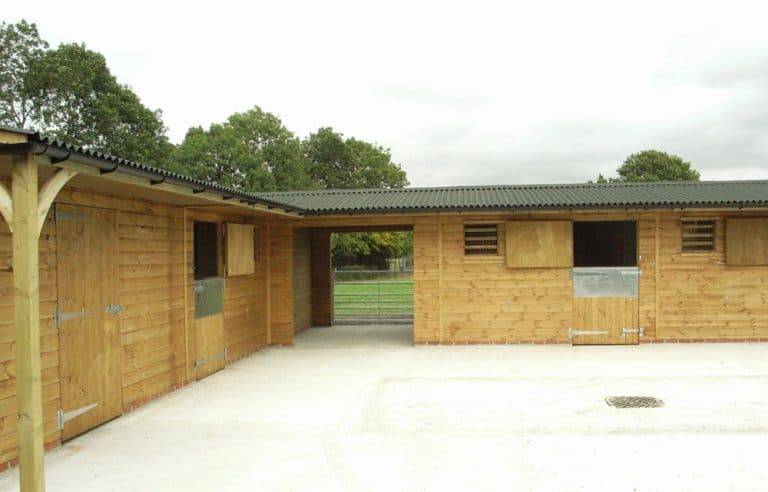 L-Shaped Stable Blocks | Perfectly Bespoke Homes for Horses