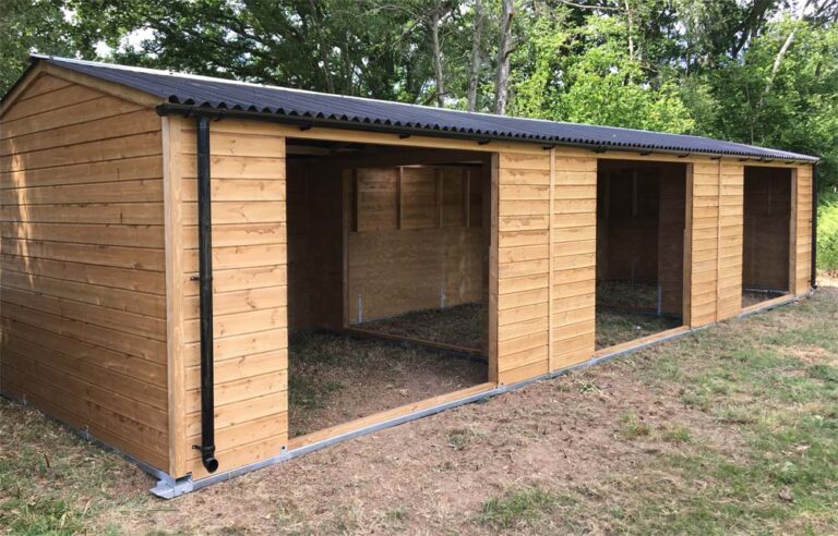 Triple Mobile Field Shelter - Prime Stables