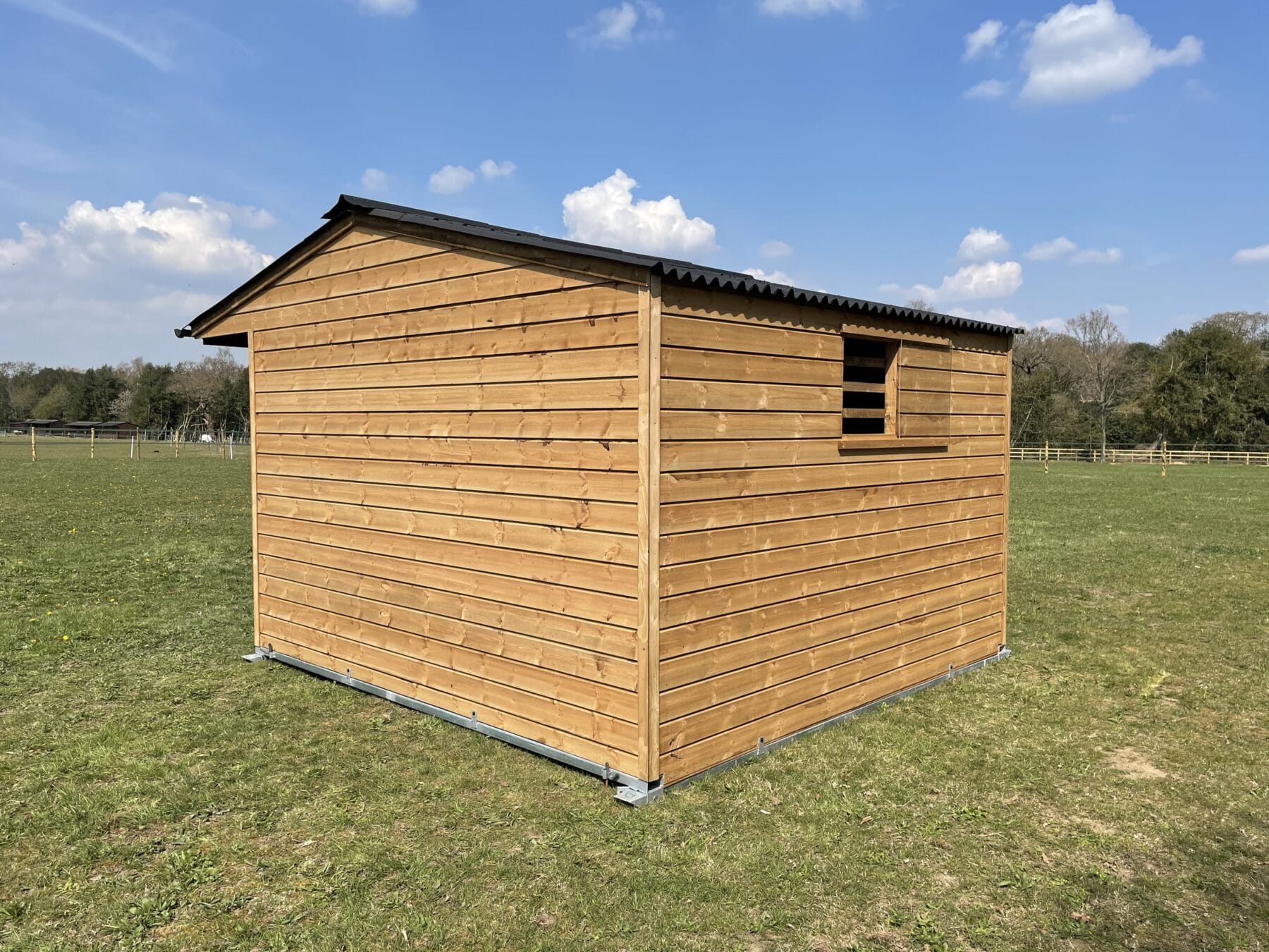Single Mobile Field Shelter - Prime Stables