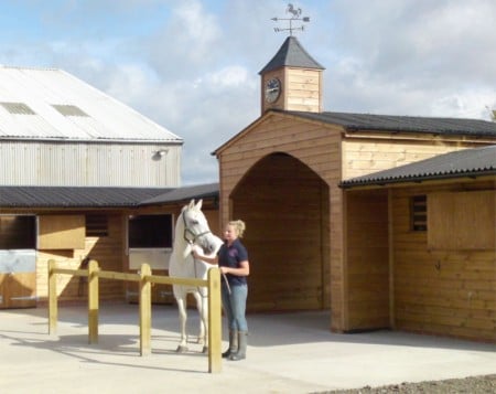 Ride Through Archway - Prime Stables