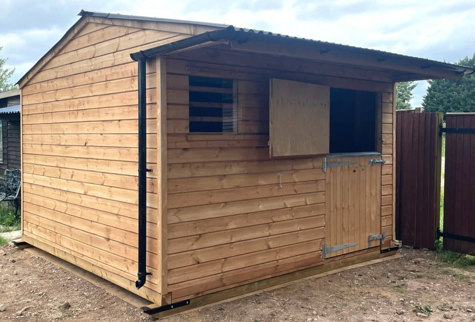 Single Mobile Stable (Full Front) - Prime Stables